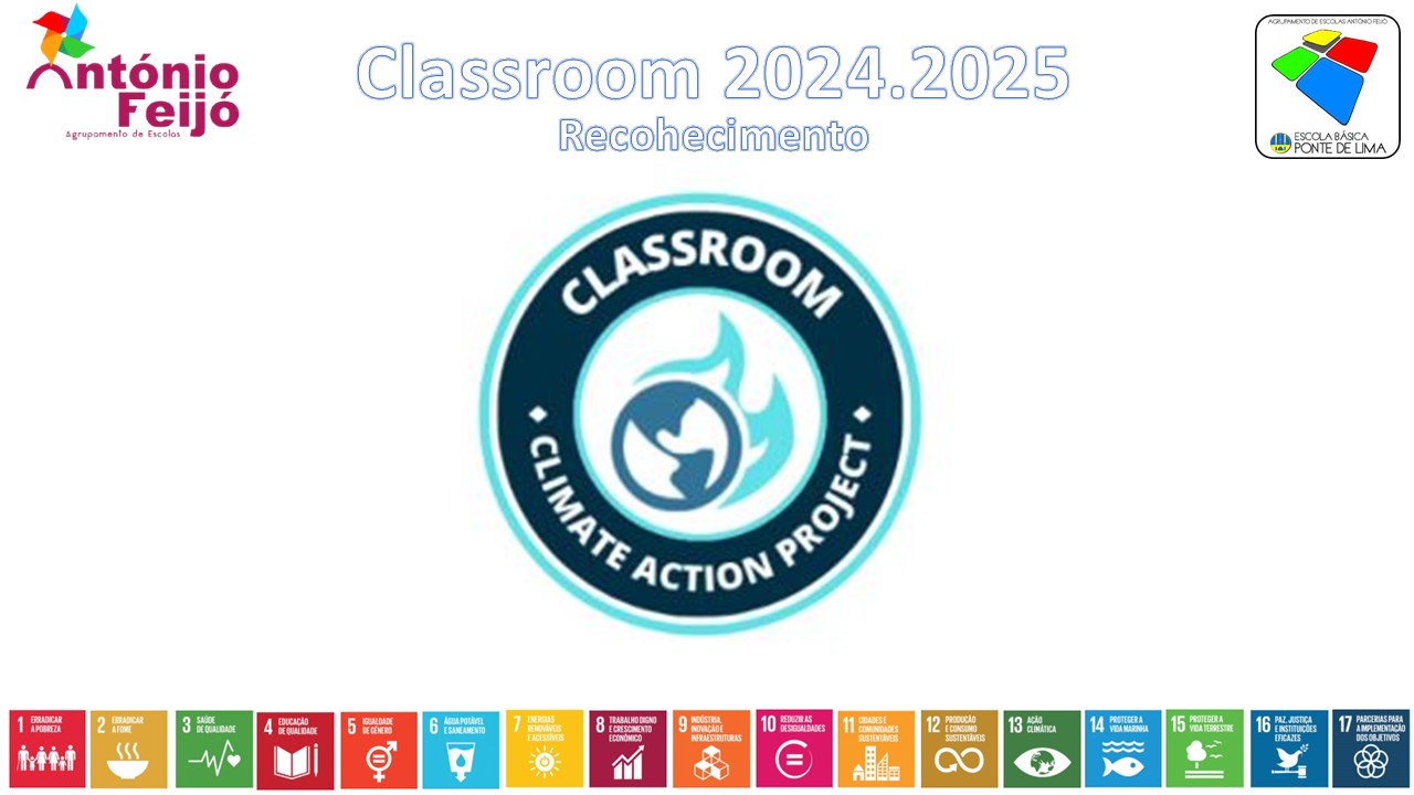 Reconhecimento Classroom 2024-2025 – Despertar AGVAF